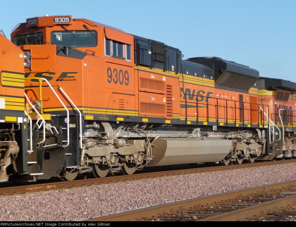 BNSF 9309 Westbound
